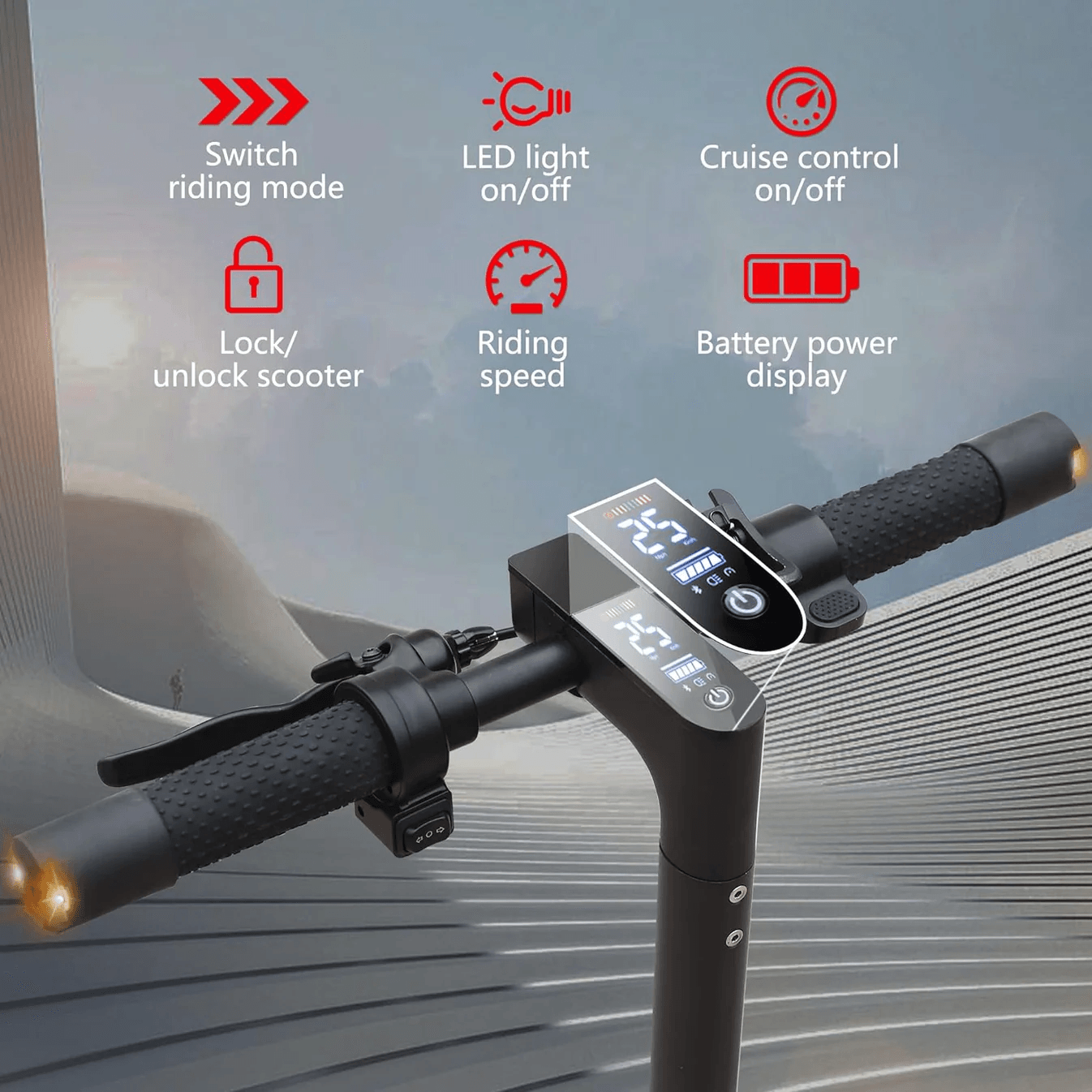 AOVO Pro AP07 Electric Scooter - Light, Reliable, and Comfortable